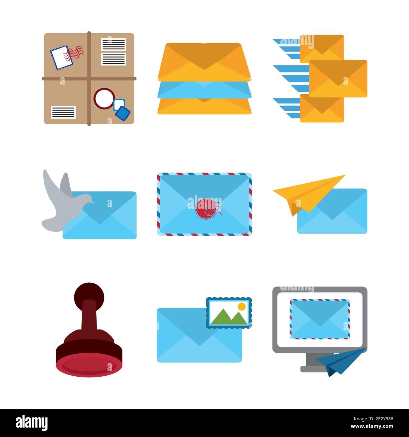 Email tracking Stock Vector Images - Alamy