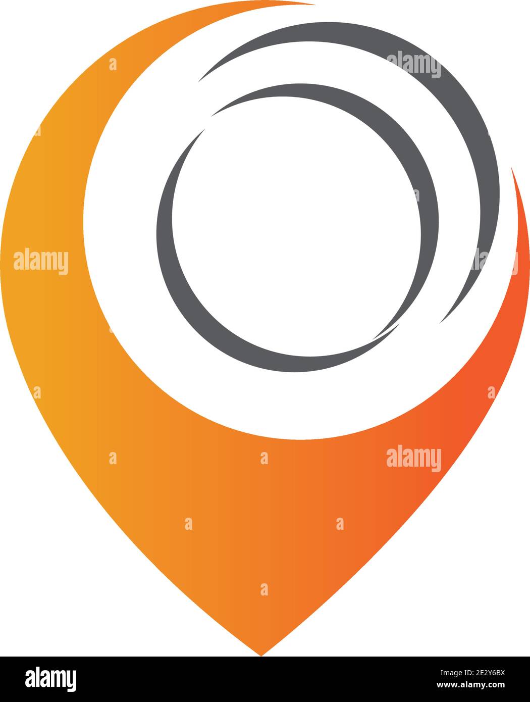 map point location pin vector icon for mapping and satellite allocation ...