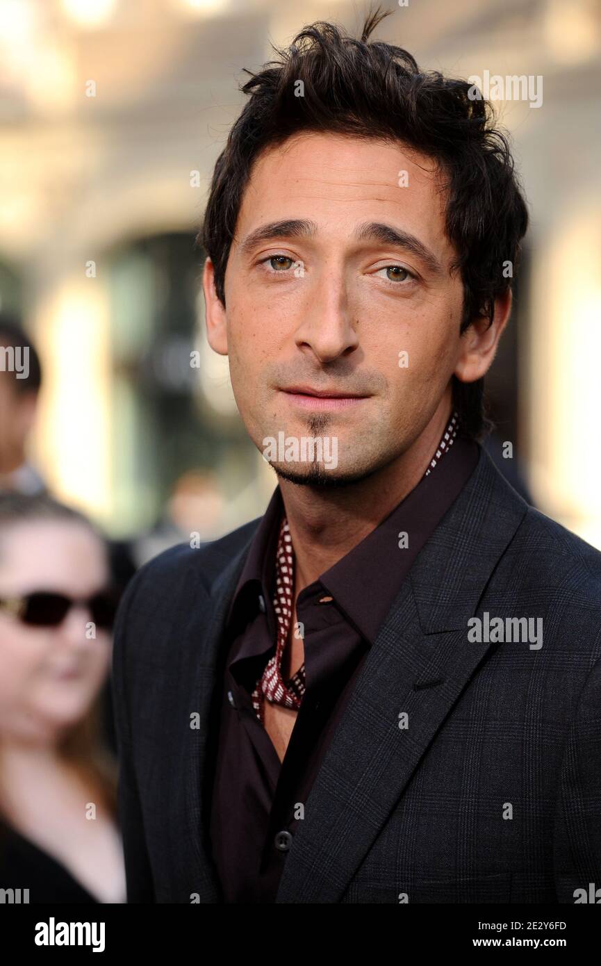 Adrien Brody arriving for the premiere of Warner Bros. Pictures ...