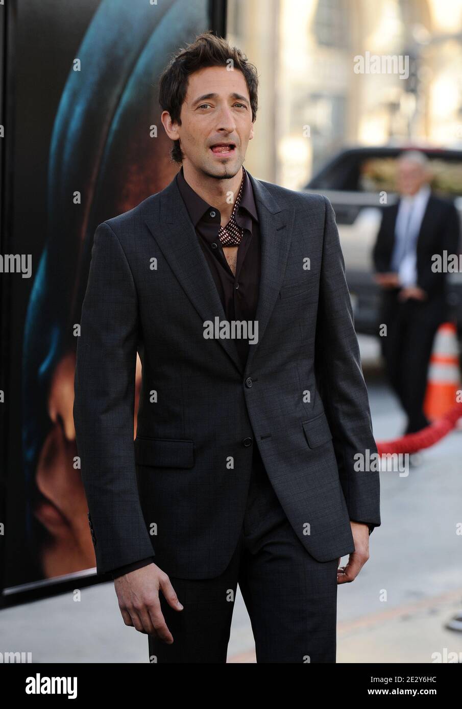 Adrien Brody arriving for the premiere of Warner Bros. Pictures ...