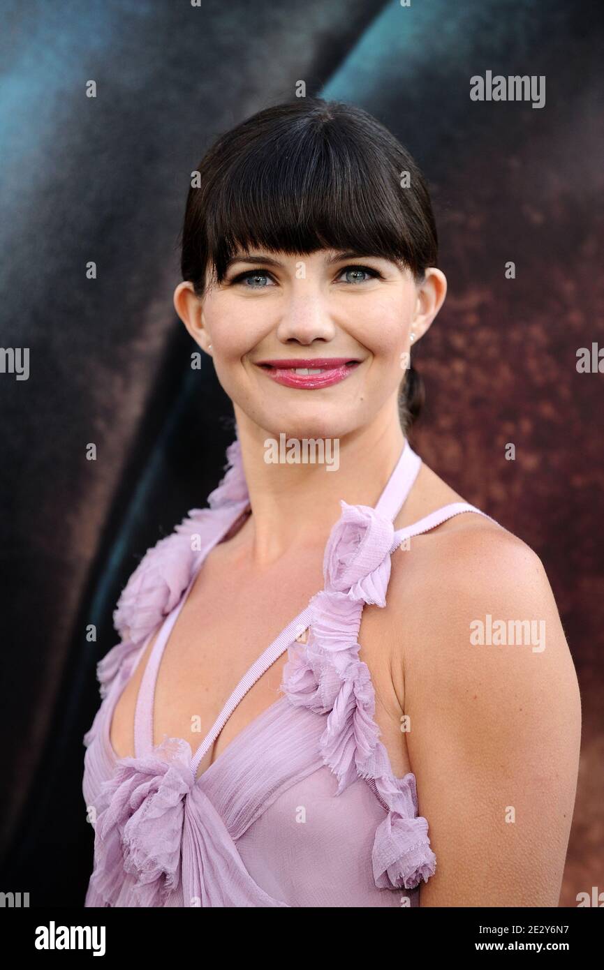 Delphine Chaneac arriving for the premiere of Warner Bros. Pictures ...