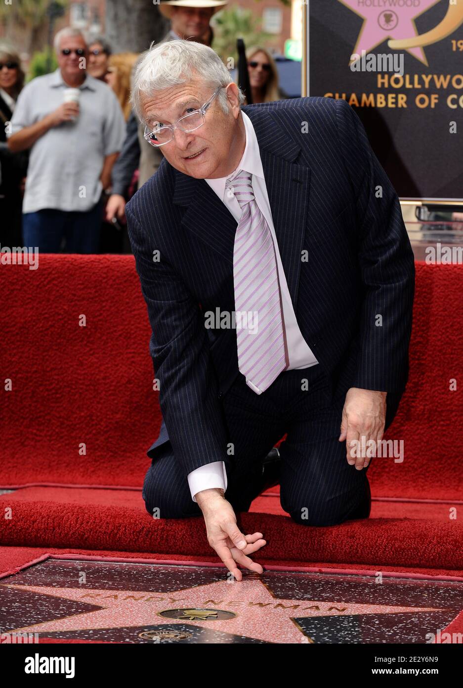 Composer and songwriter Randy Newman is honored with a star on the ...