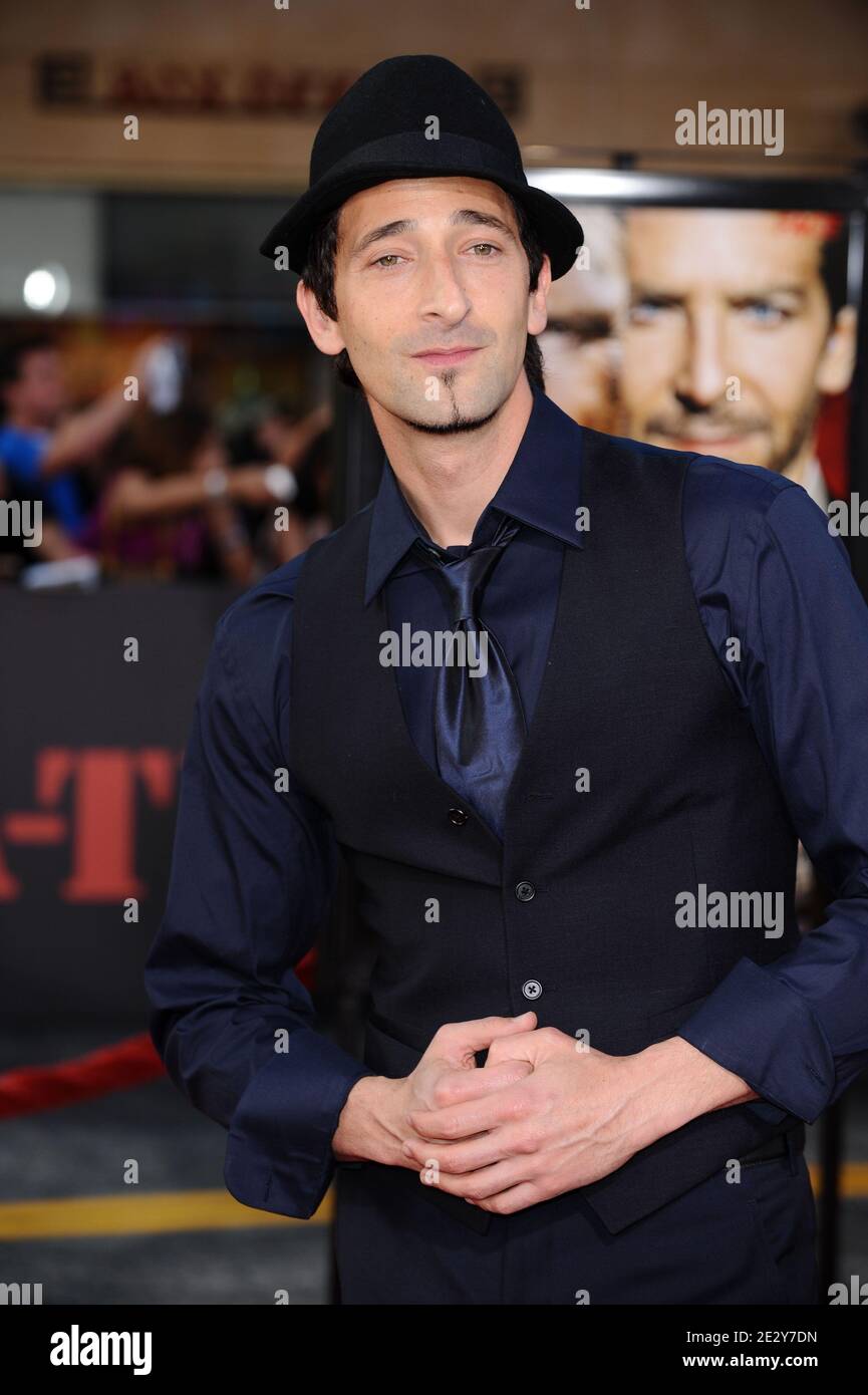 Adrien Brody arriving for the L.A. premiere of 20th Century Fox's 'The ...