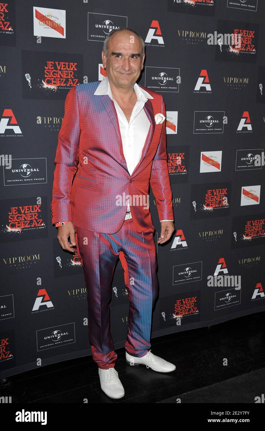 Pascal Negre attending the 'AZ Production' party held at the VIP ROOM ...