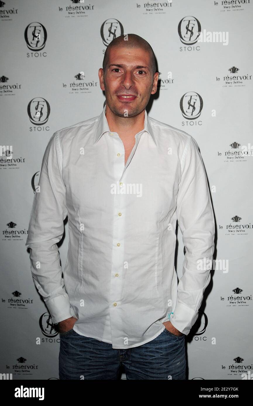 Akhenaton (Iam) attending 'Stoic Party' for the launch of the brand ...