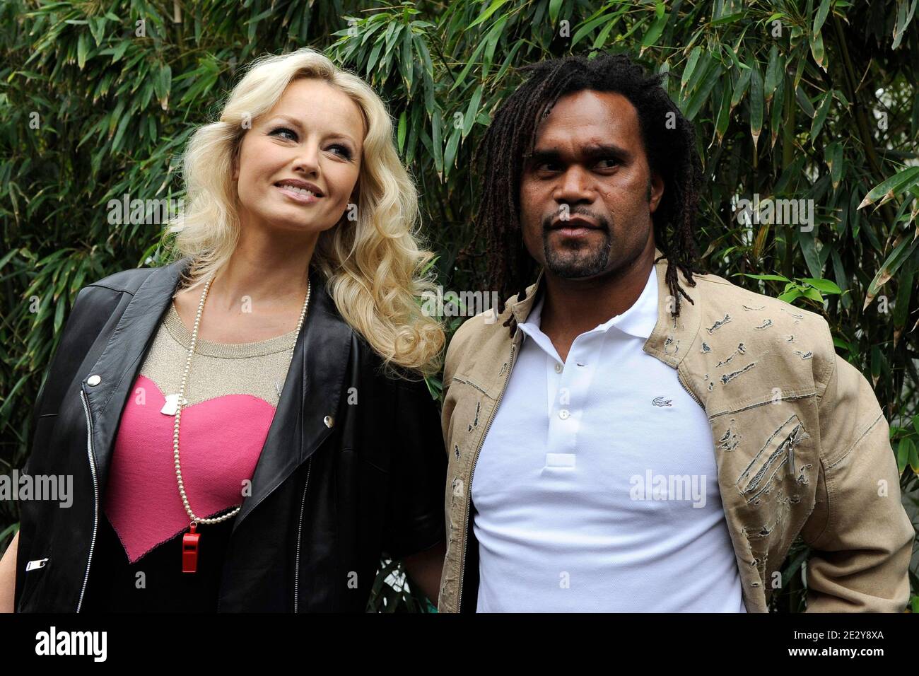 Adriana karembeu and christian karembeu hi-res stock photography and ...