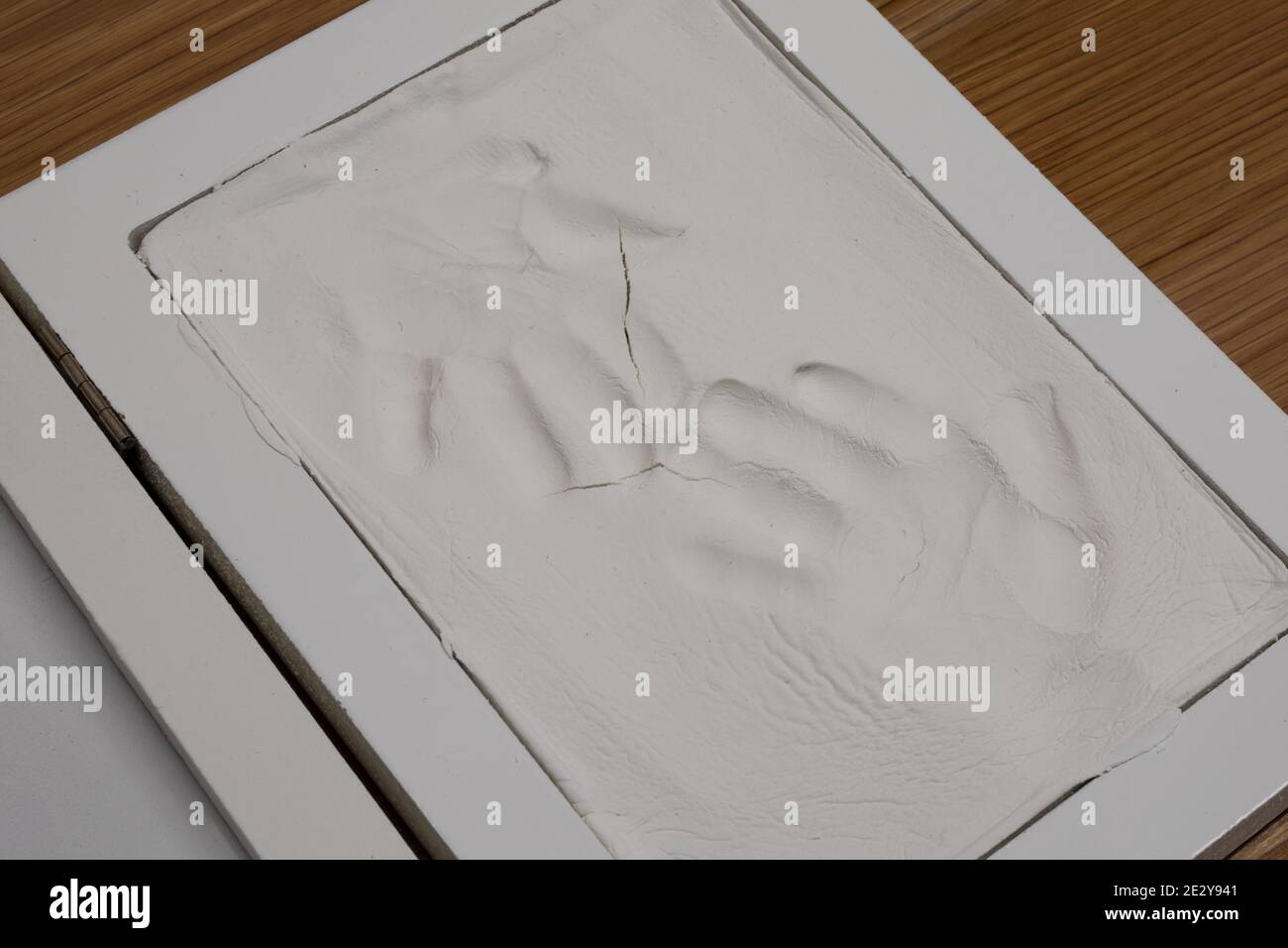Child handprint plaster hi-res stock photography and images - Alamy