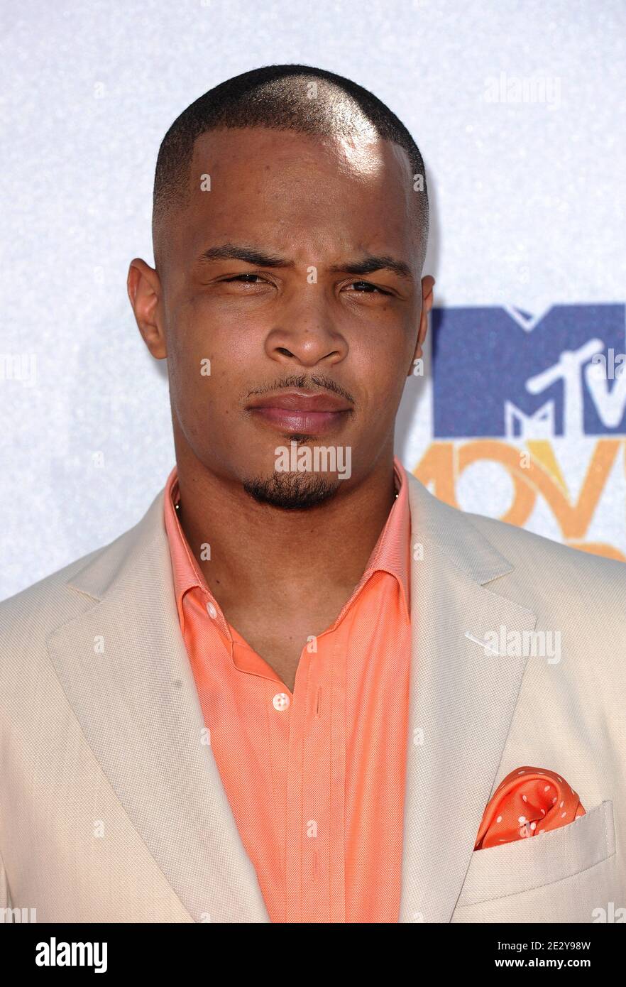 T.I. attends the 2010 MTV Movie Awards held at the Gibson Amphitheatre ...
