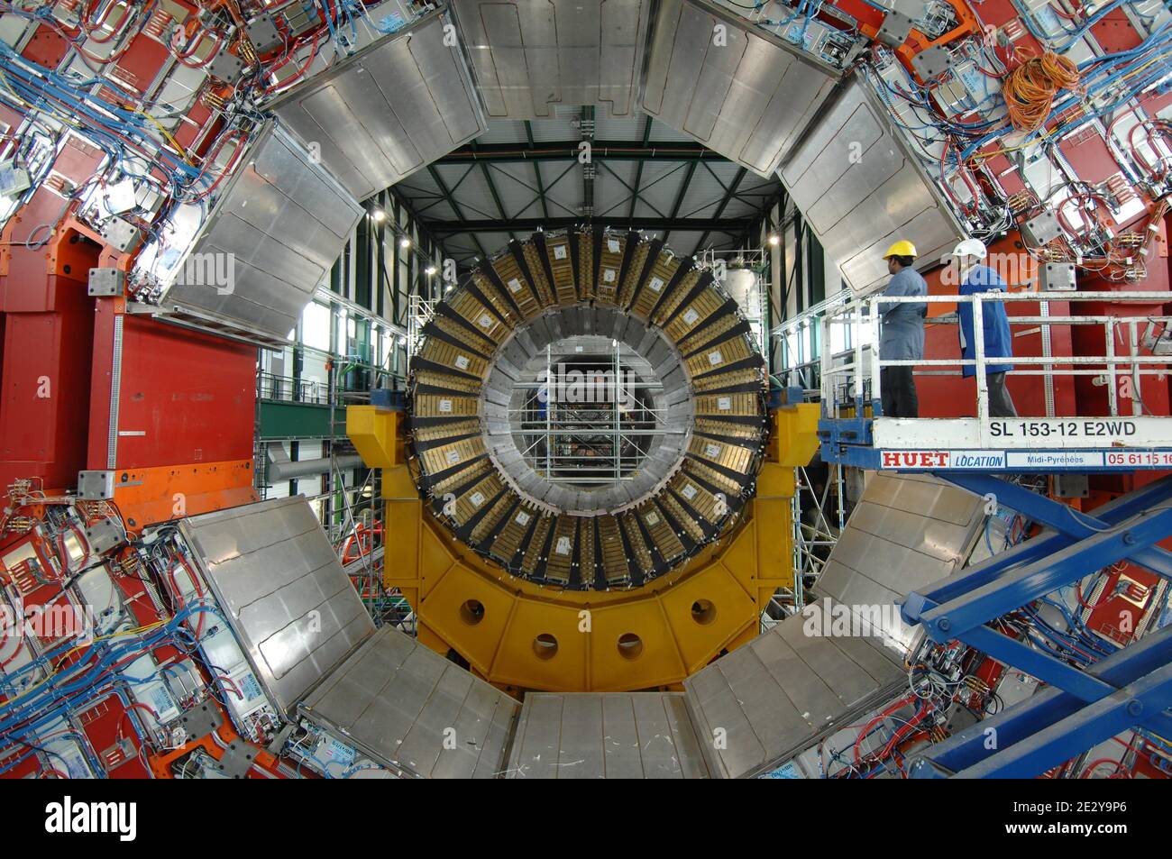 Lhc construction hi-res stock photography and images - Alamy