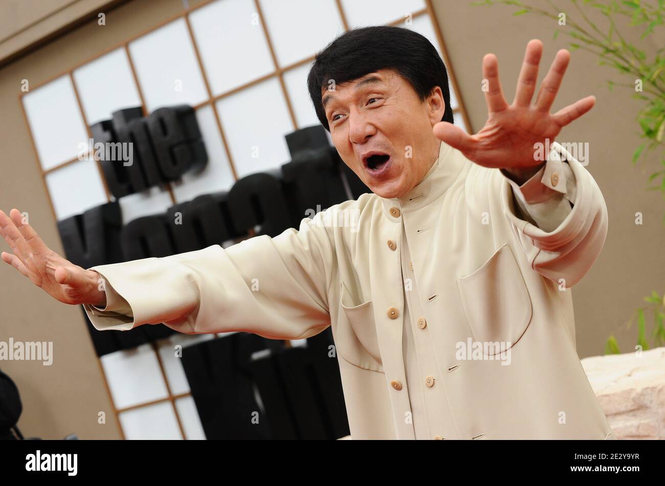 Jacky Chan arrives at the premiere of Columbia Pictures' 'The Karate ...