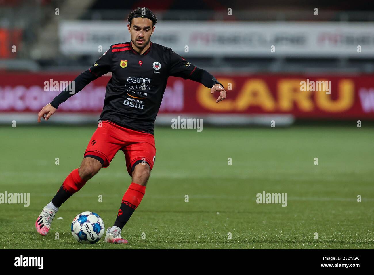 ROTTERDAM, NETHERLANDS - JANUARY 15: Mitchell van Rooijen of Excelsior ...