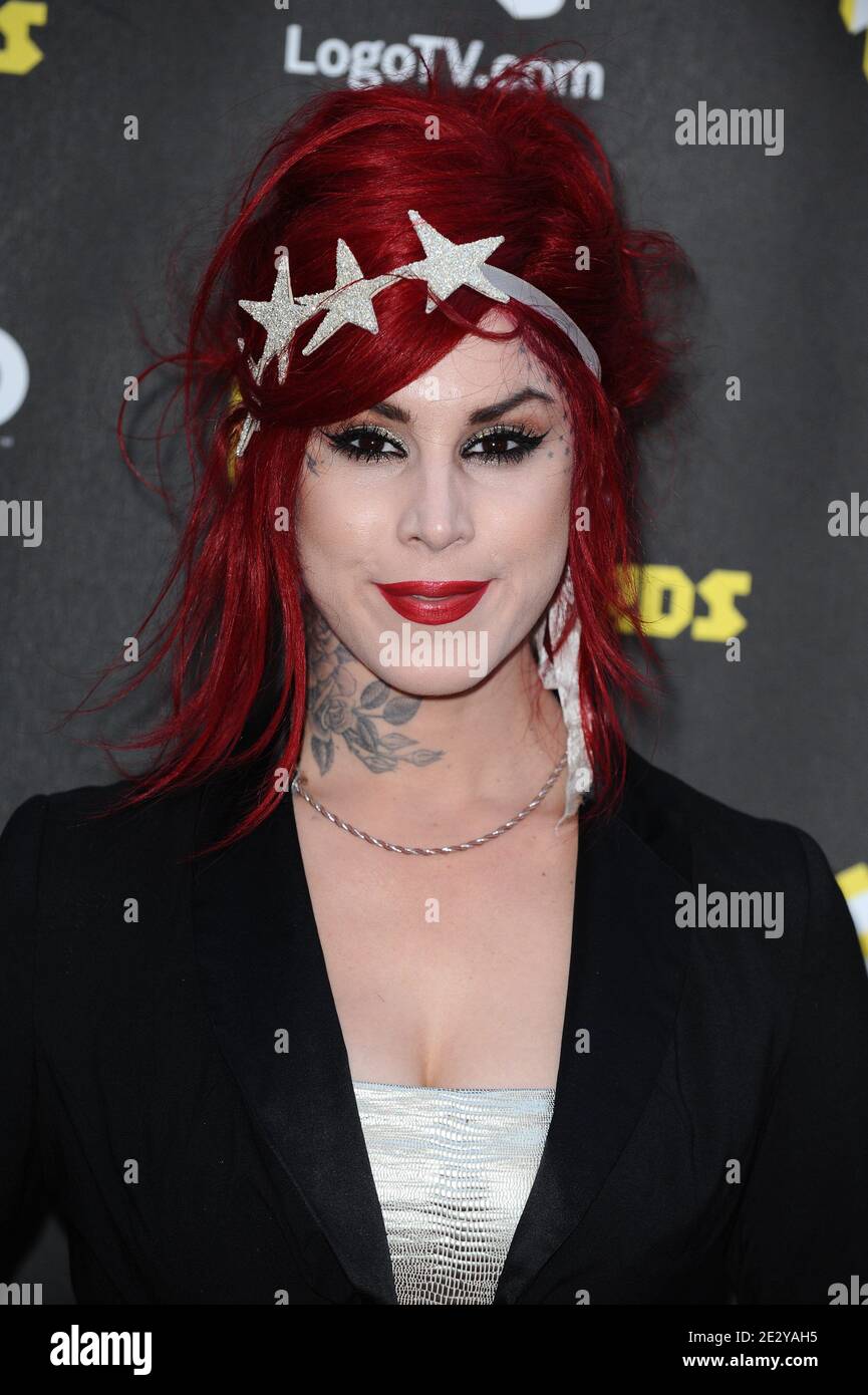 Kat Von D attends the 3rd Annual NewNowNext Awards held at The Edison ...