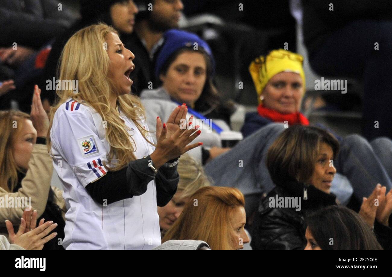 French national football team players' wives, France's striker Franck ...