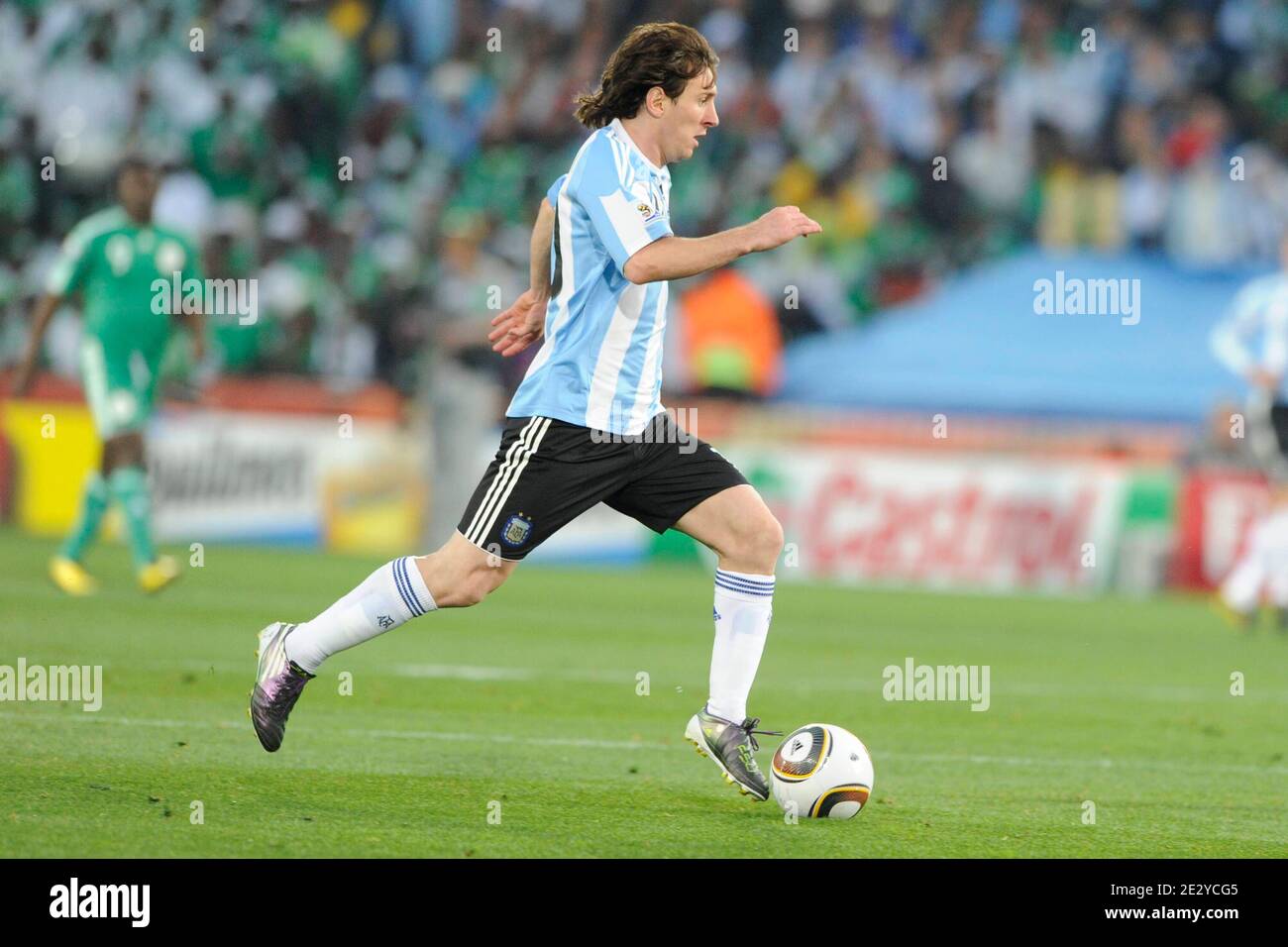Lionel messi argentina 2010 hi-res stock photography and images - Alamy