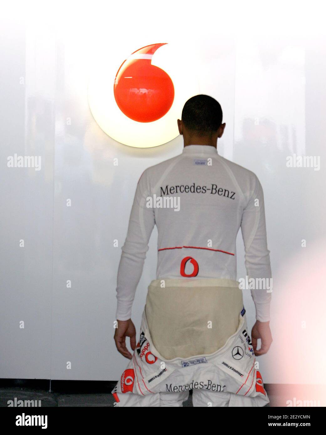 Lewis Hamilton in the paddock for the Canadian Formula One Grand Prix ...