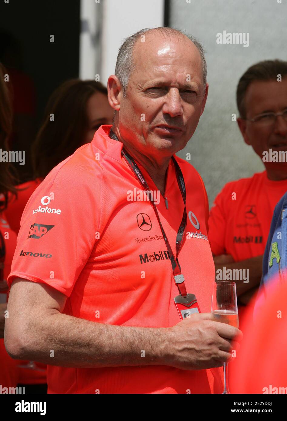Ron dennis at the canadian grand prix montreal hi-res stock photography ...