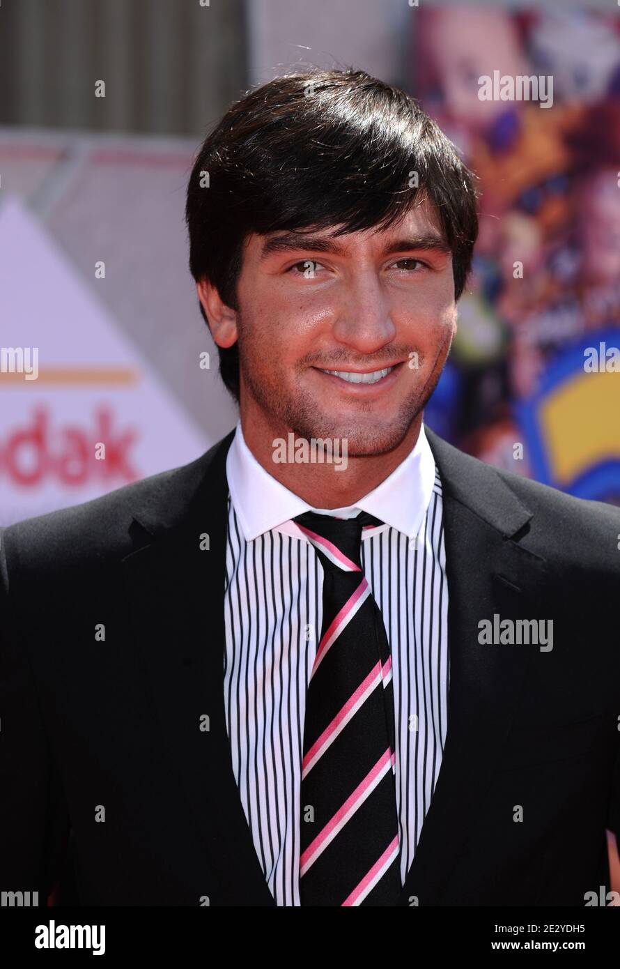 Evan Lysacek arriving for the World Premiere of Pixar's 'Toy Story 3 ...