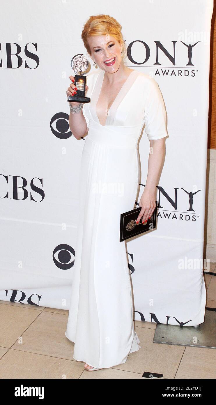 Katie Finneran Poses In The Media Room During The 64th Annual Tony