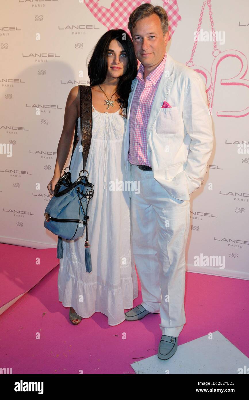 Marc Lelandais and Pauline Delpech attending the launch of the ...