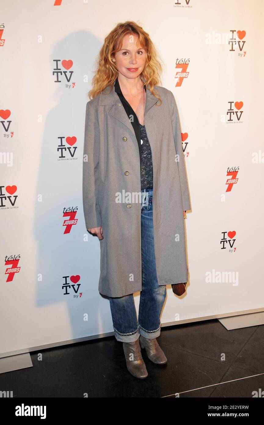 Carole Richert attending the 1st edition of 'La Fete de la Tele' at Le ...