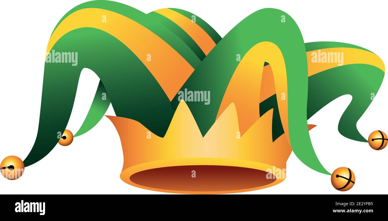 Mardi Gras Jester Hat Clip Art