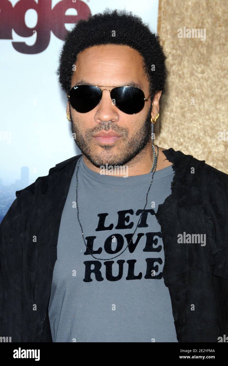 Lenny Kravitz arriving for Los Angeles Premiere of HBO Original Series ...
