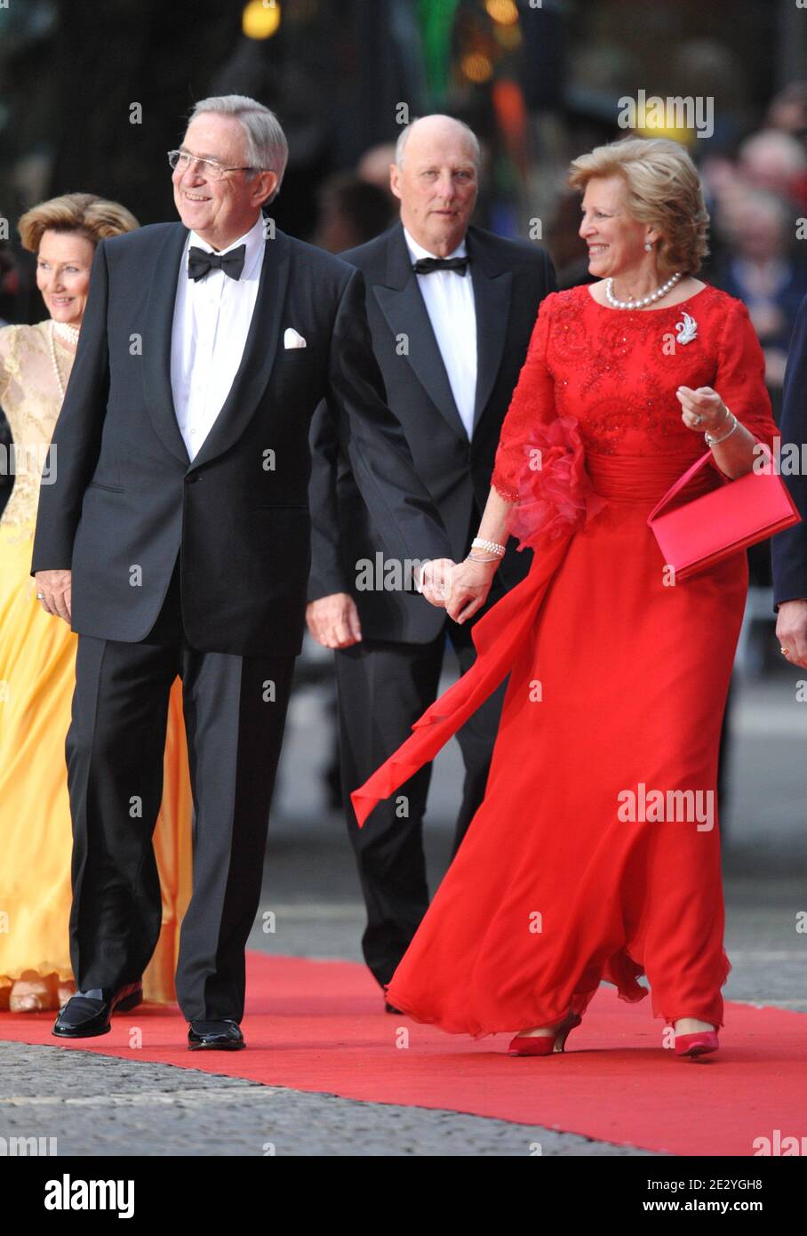 King Constantine of Greece and his wife Queen Anne-Marie of Greece ...