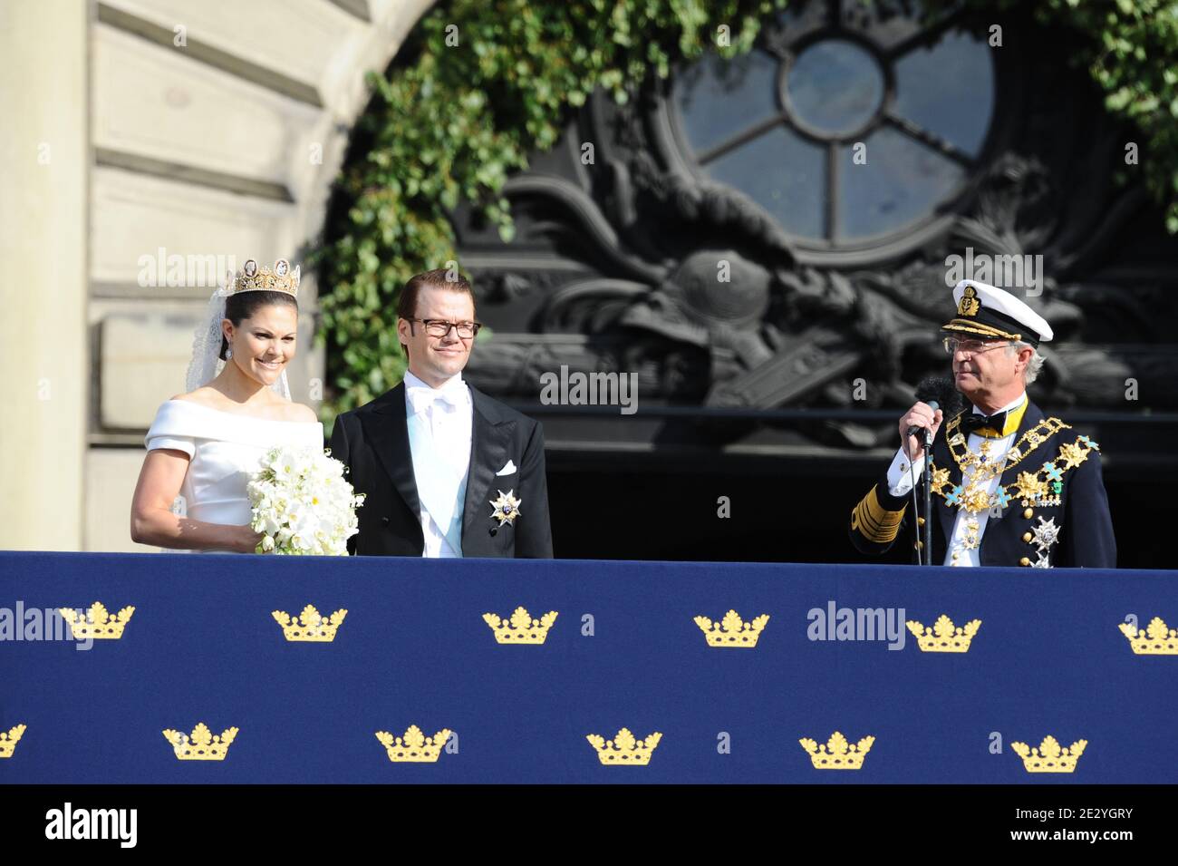 The newly wed Crown Princes Couple, Crown Princess Victoria of Sweden ...