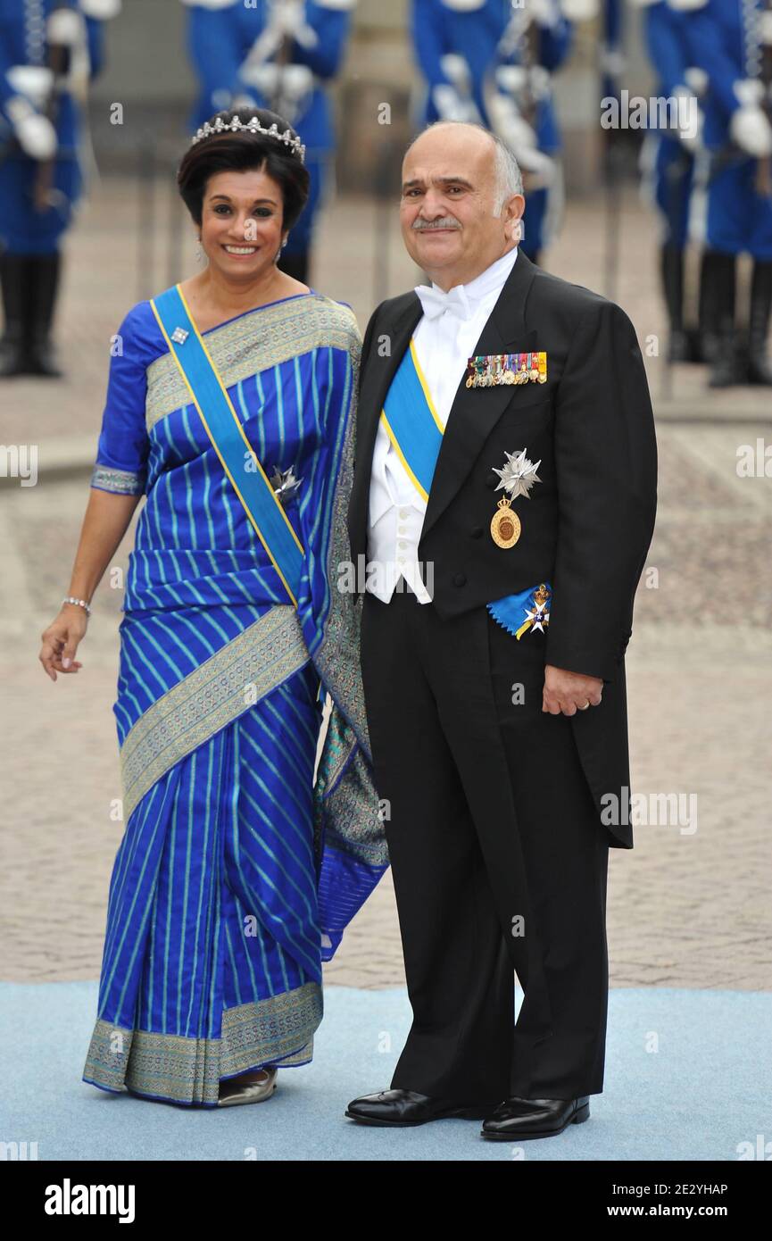 Prince El Hassan bin Talal of Jordan and Princess Sarvath El Hassan of ...