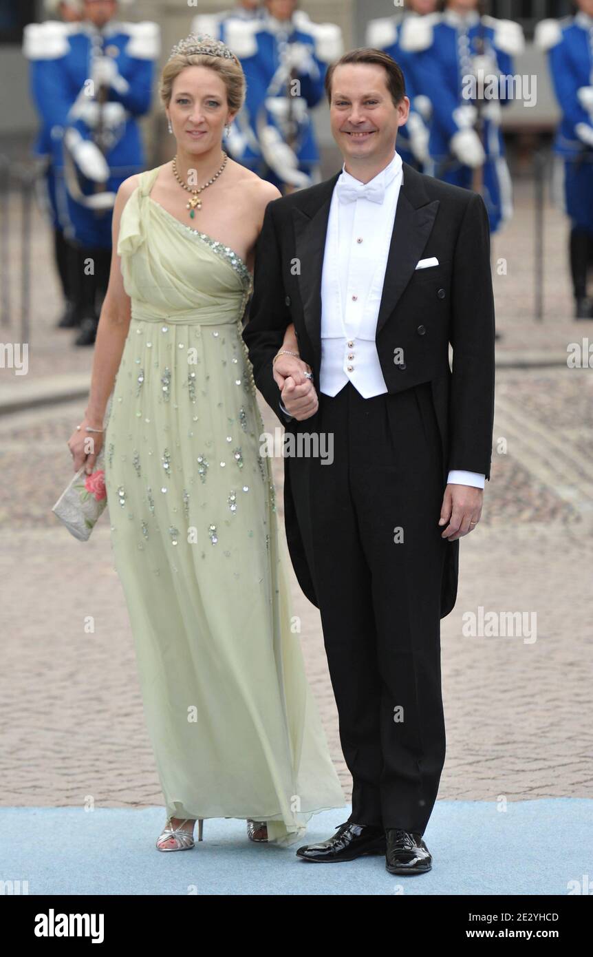 Princess Alexandra of Sayn-Wittgenstein-Berleburg and her husband ...
