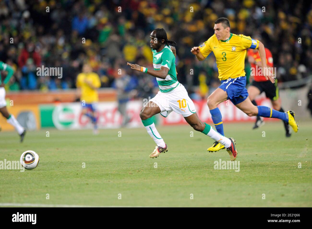 Ivory Coast's Gervinho during the 2010 FIFA World Cup South Africa ...