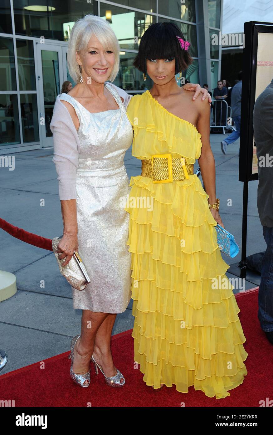 "Bai Ling and Helen Mirren attend the premiere of ""Love Ranch"" at the ...