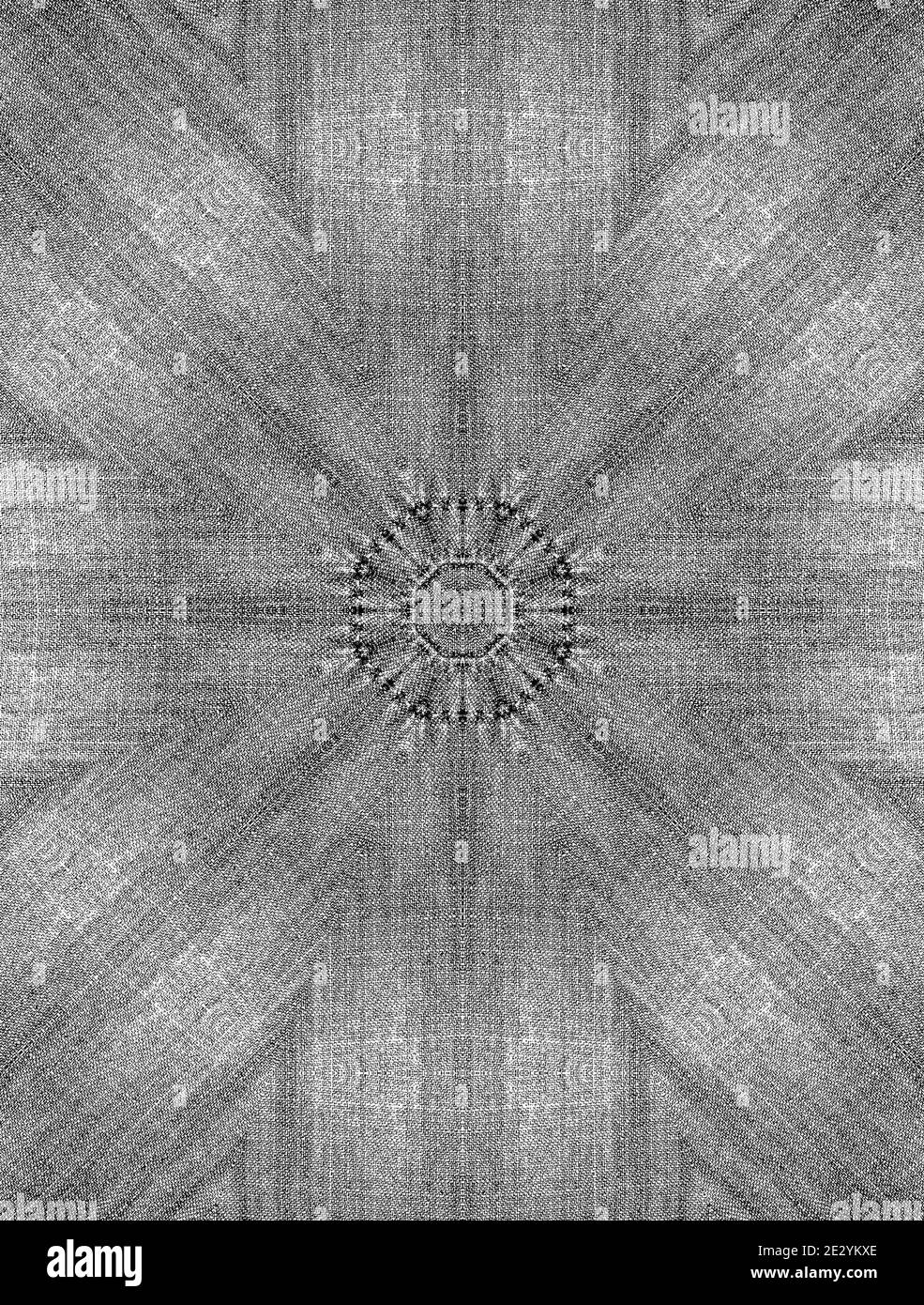Jeans design.Grunge jeans pattern with seams. Jeans kaleidoscopic ...