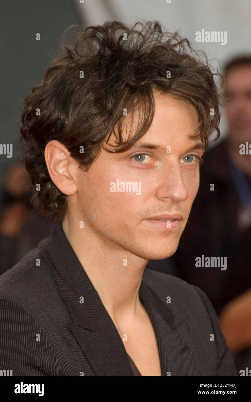 Singer Raphael during the 35th American Film Festival in Deauville ...