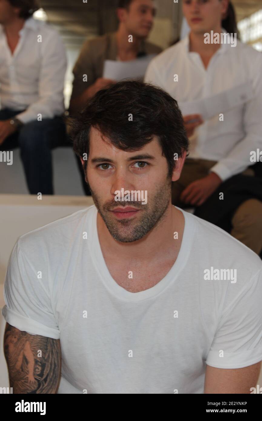 French actor Jalil Lespert attends presentation of Dior's Spring-Summer ...