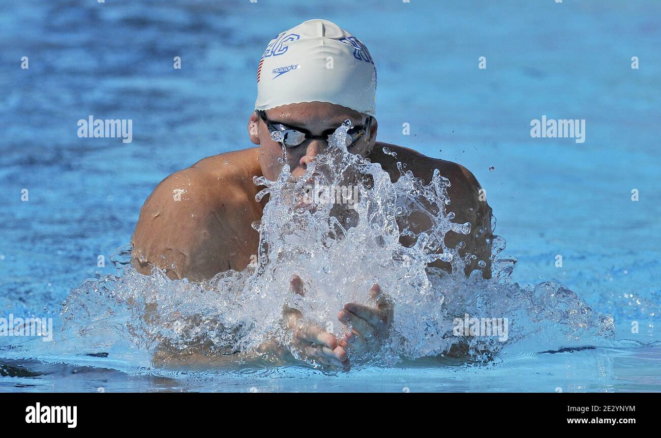 USA's Scott Spann swimming in the 200 m breaststroke men at the Fouth ...