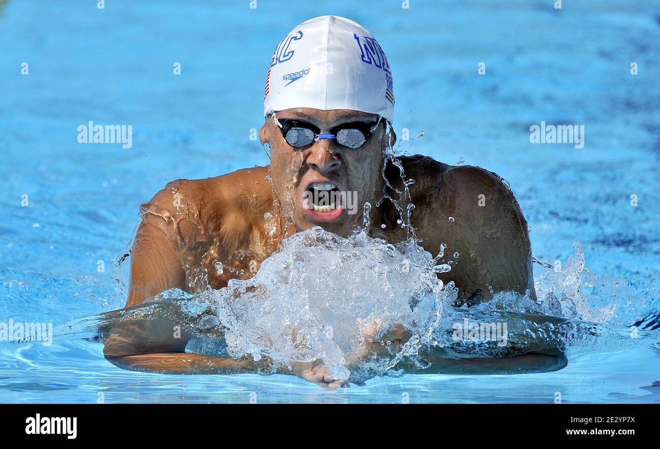 USA's Todd Patrick swimming in the 200 m medley men at the Fouth ...