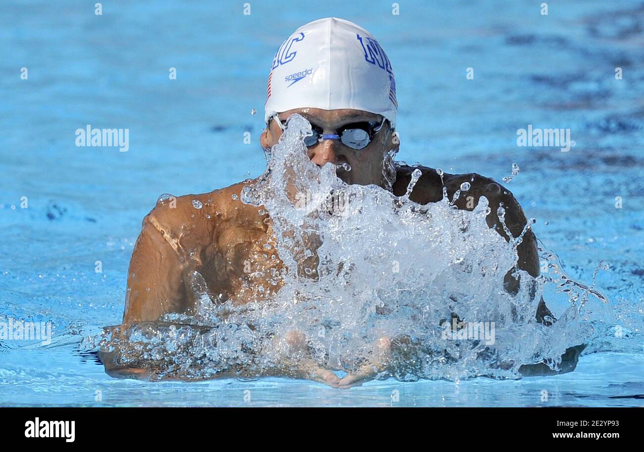 USA's Todd Patrick swimming in the 200 m medley men at the Fouth ...