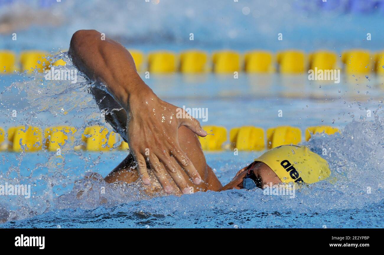Italy's Philippo Magnini swimming in the 200 m freestyle men at the ...
