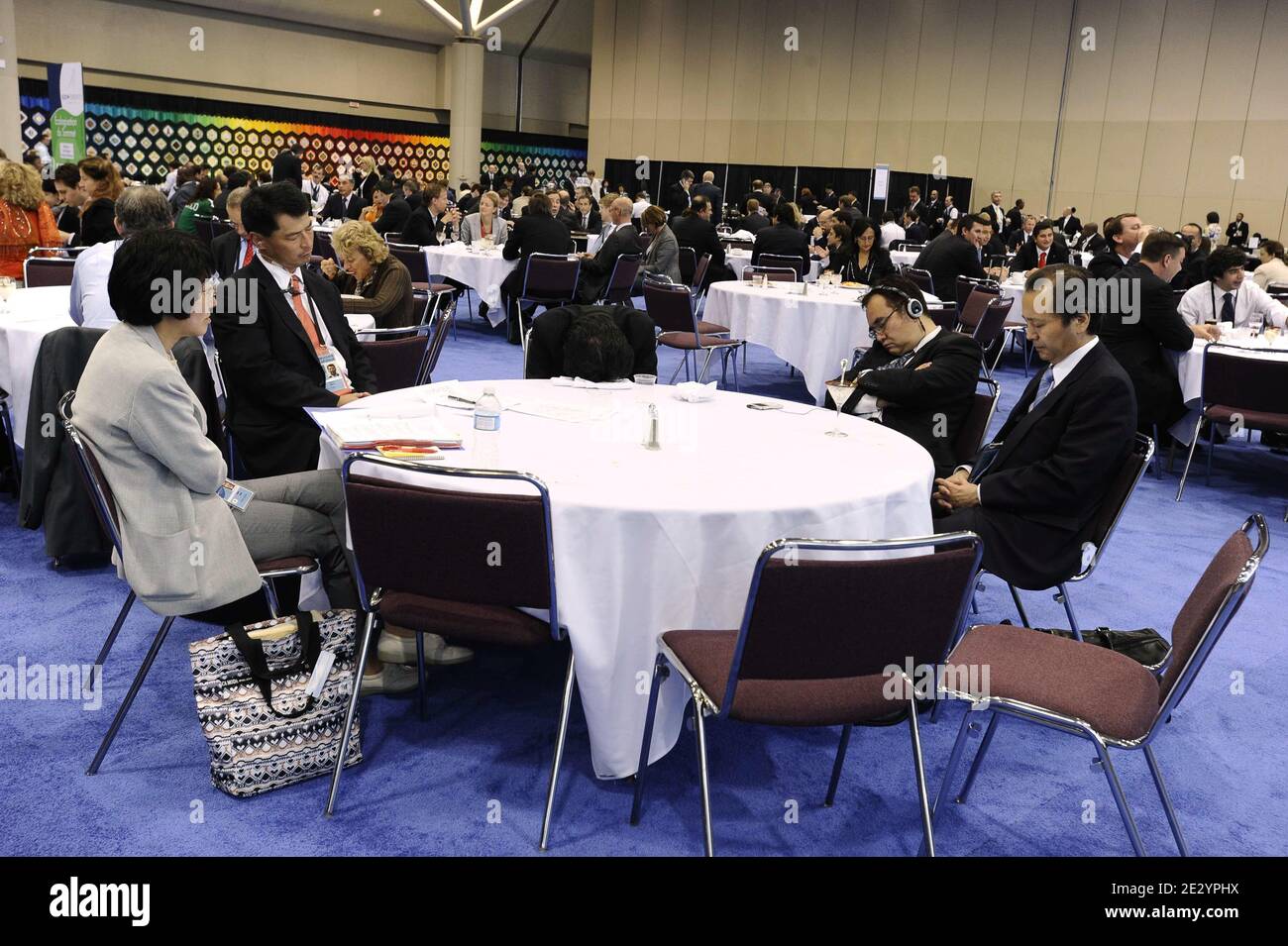 Atmosphere during the 2010 'Group of Twenty' G20 Summit at the ...