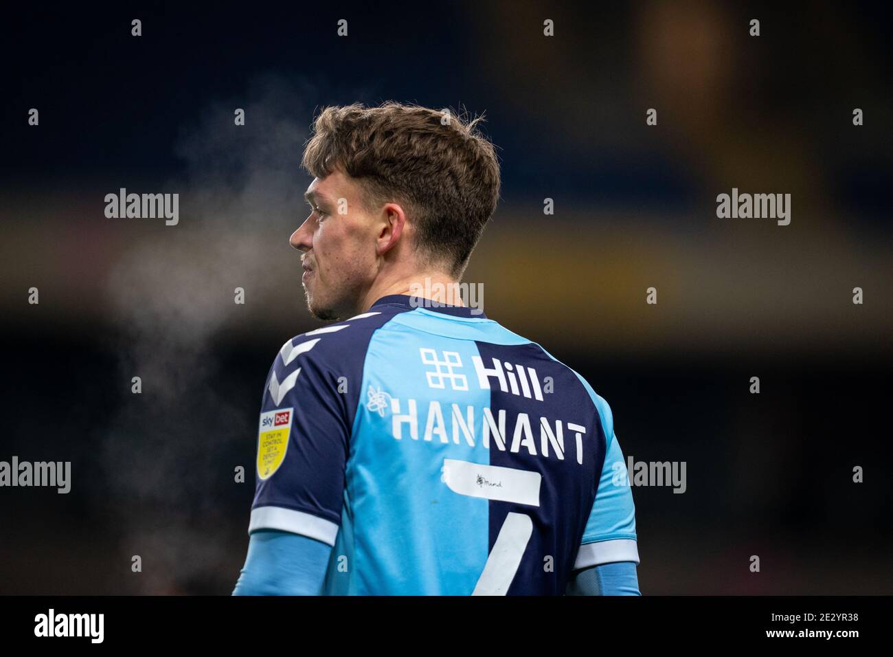 Oxford, UK. 12th Jan, 2021. Luke Hannant of Cambridge United during the ...