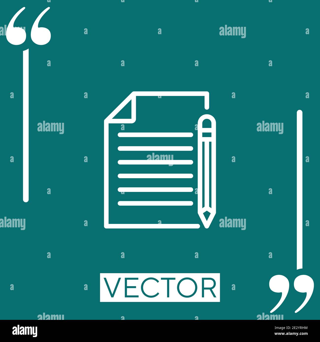 Handwriting text creative office Stock Vector Images - Alamy