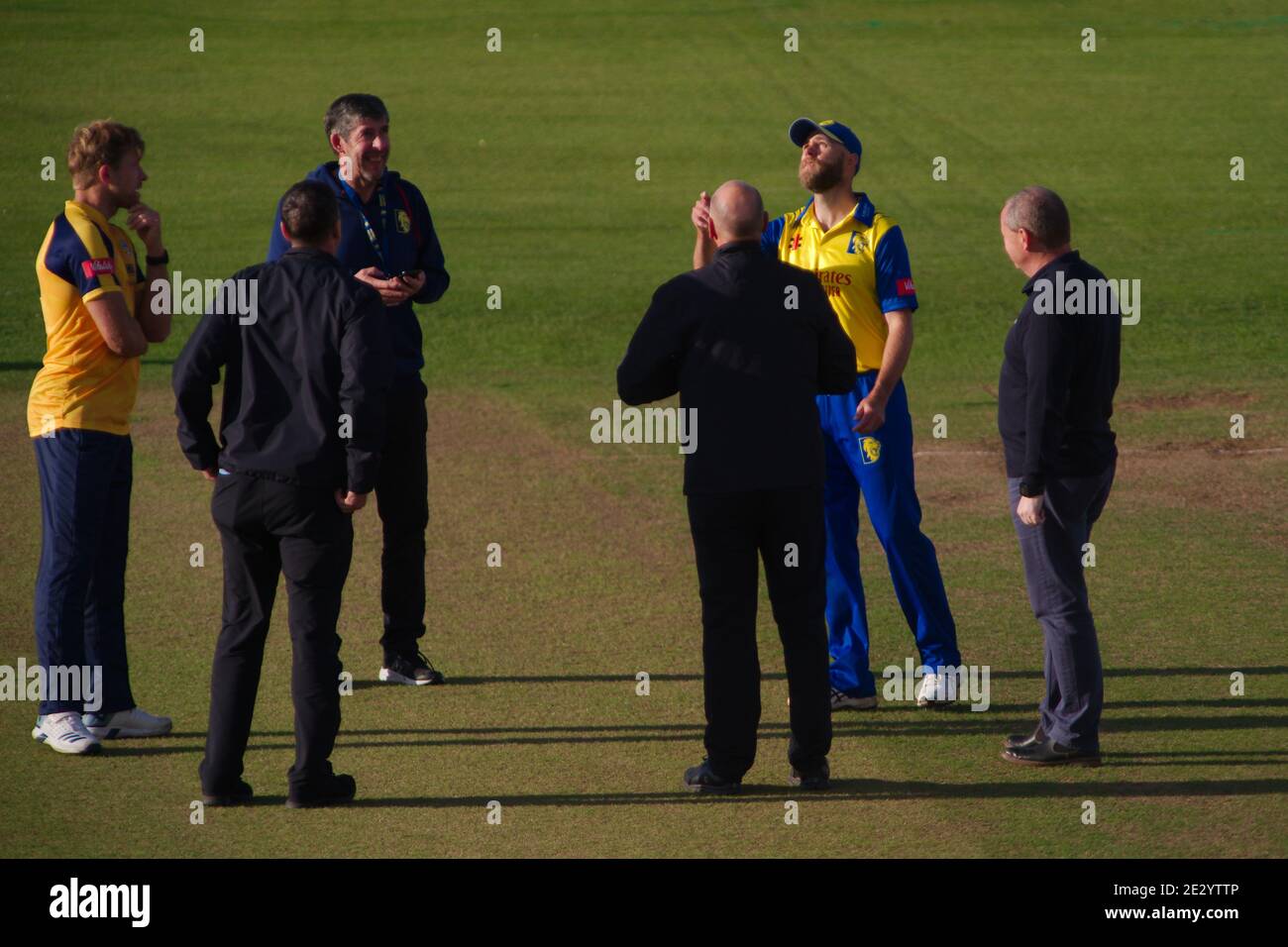 Chester le Street, England, 4 September 2020. Durham captain Nathan ...