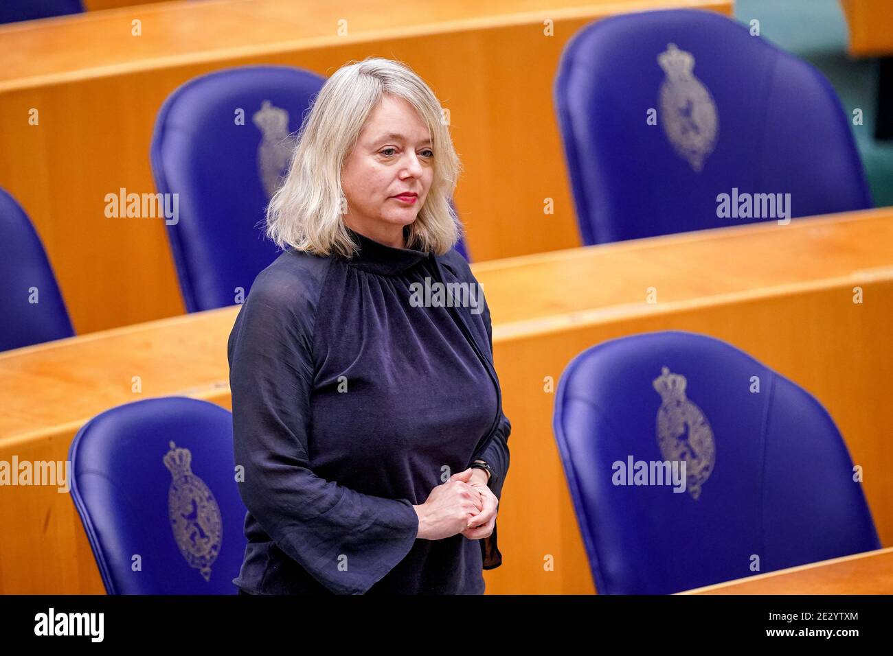 THE HAGUE, NETHERLANDS - JANUARY 12: Agnes Mulder of CDA seen during ...