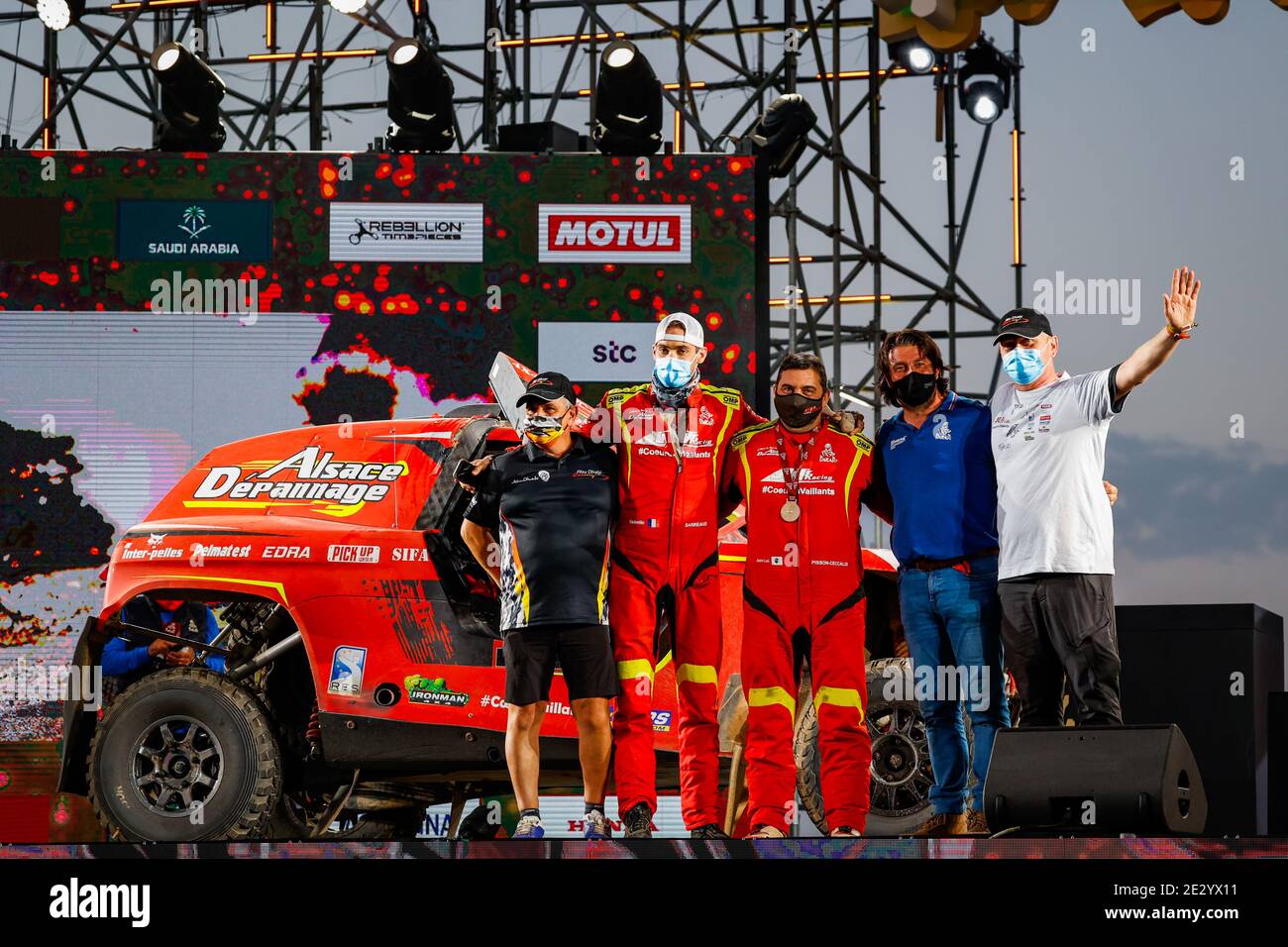 Yanbu and Jeddah, in Saudi Arabia. 15th Jan 2021. 397 Pisson Jean-Luc ...