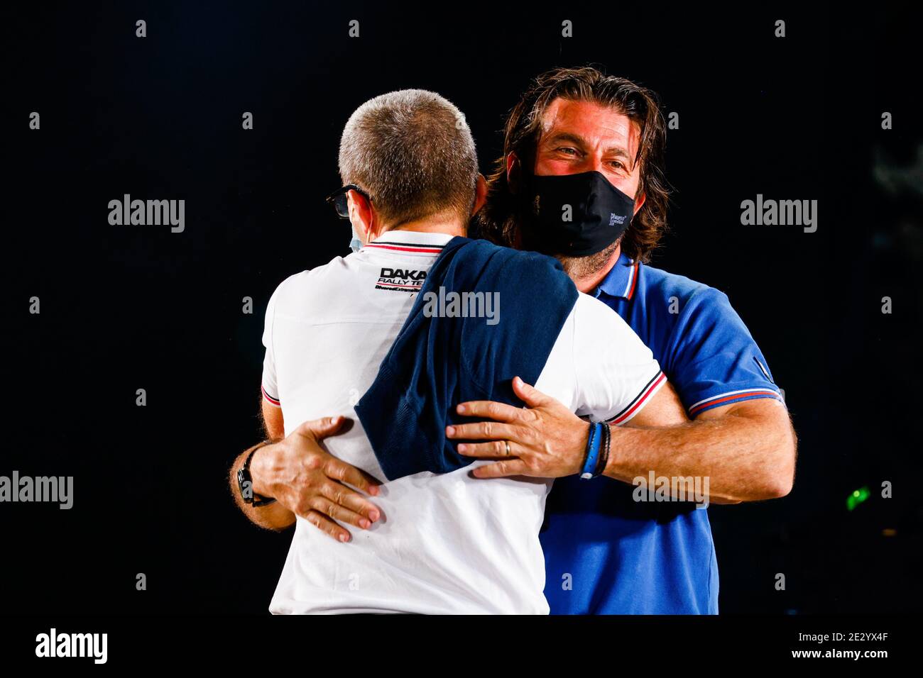 Castera David, Director of the Dakar Rally, Le Moenner Yann during the ...