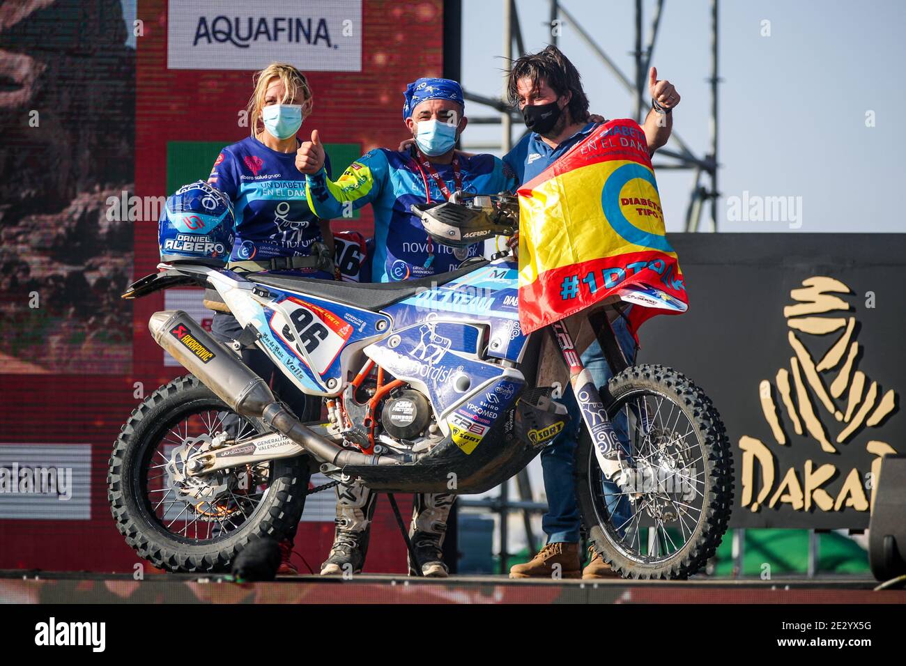 Albero Puig Daniel (esp), KTM, Team un Diabetico en el Dakar, Moto ...