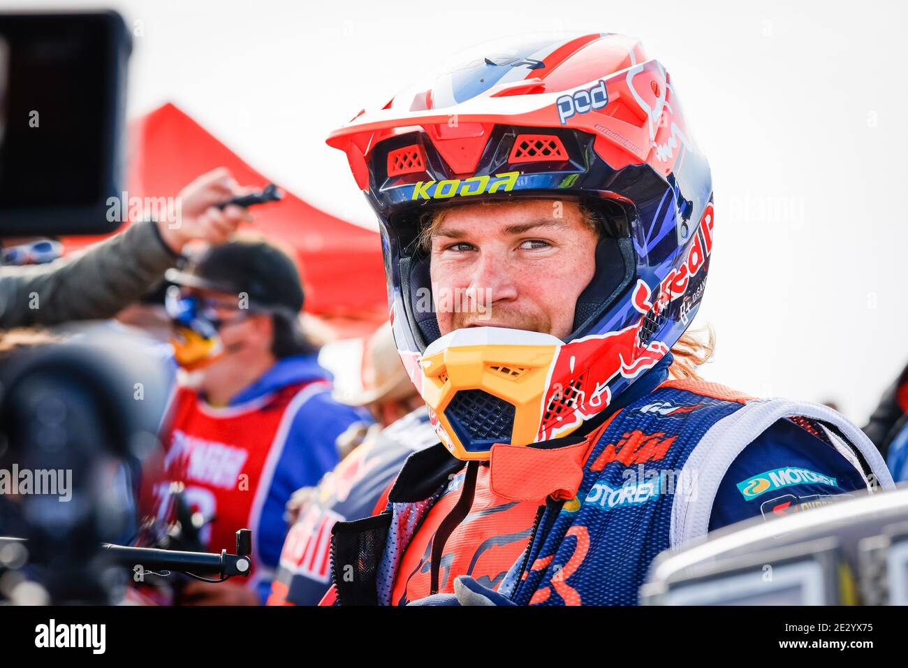Sanders Daniel (aus), KTM, KTM Factory Team, Moto, Bike, portrait during the 12th stage of the ...