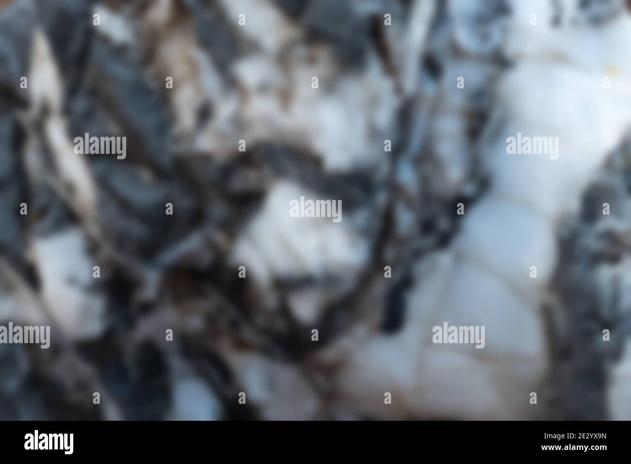 Defocused close-up of a texture of gray with white stripes of natural ...