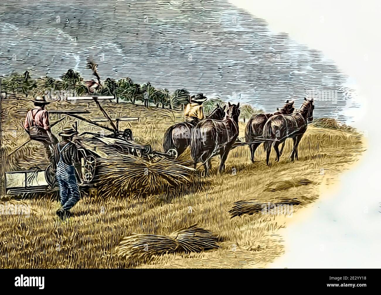 Old farming production Stock Photo - Alamy